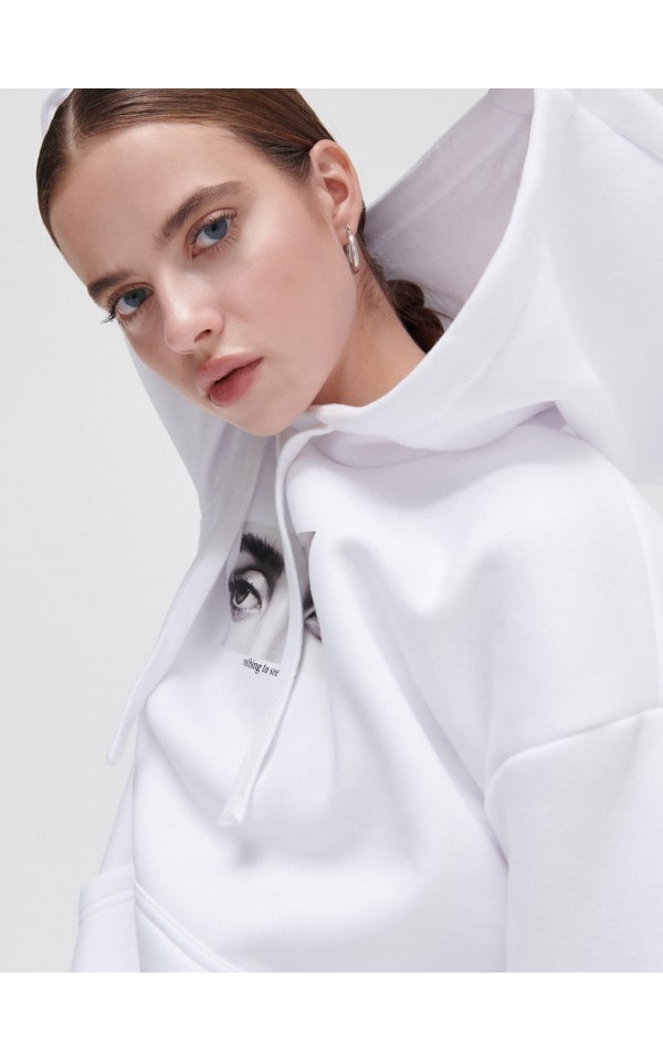 Hanorac cu imprimeu fotografic, CROPP, 0114H-00X